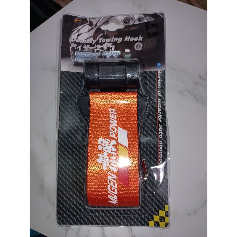 DUMMY TOWING HOOK UNIVERSAL MUGEN(contoh panjang macam gambar TRD).cara ...