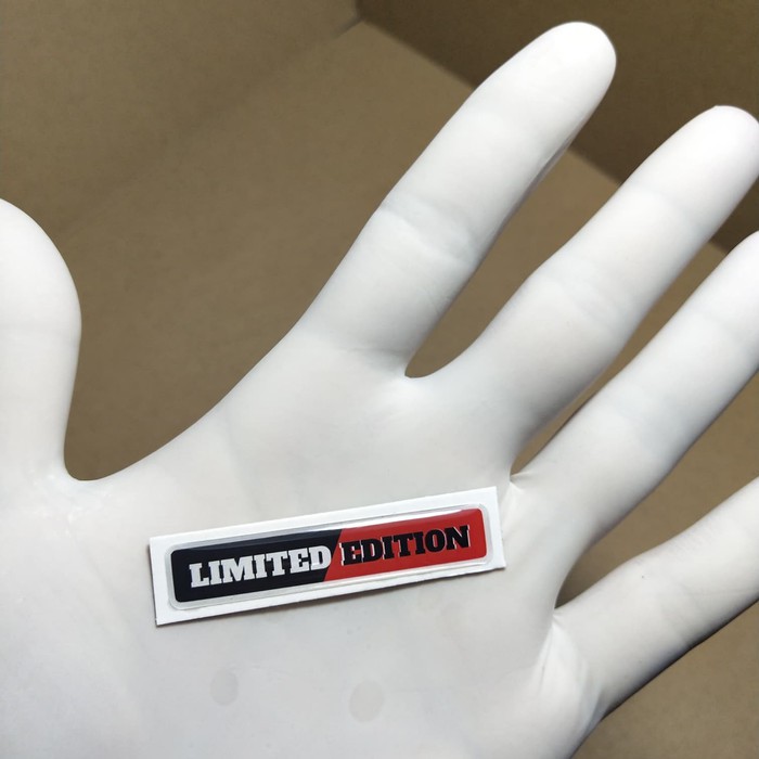 MERAH Small Red limited edition Sticker Embossed | Shopee Malaysia