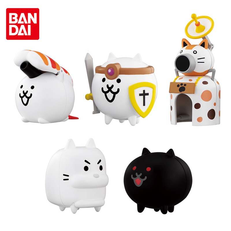 Bandai Genuine Gashapon The Battle Cats Modeling Doll 03 Kawaii Cute ...