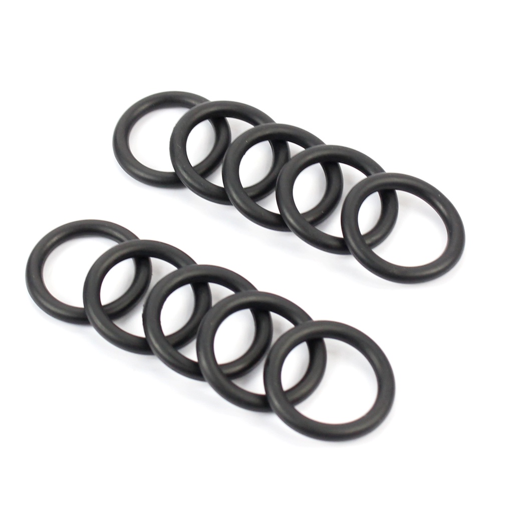 XT-XINTE 10Pcs O Ring Seal Gasket Silicone Rubber Insulated Waterproof ...