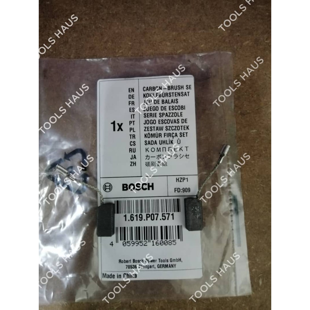 BOSCH CARBON BRUSH SET (1619P07571) | Shopee Malaysia