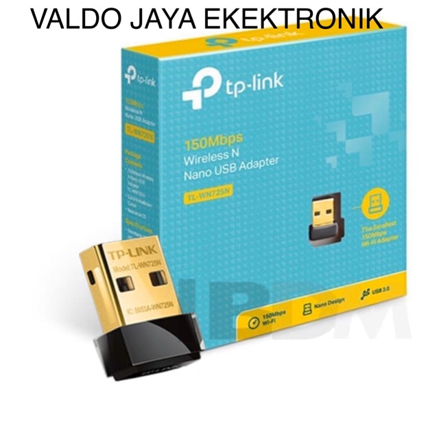 Tp-link USB WIFI Mini Wireless Adapter TL-WN 725N ORIGINAL | Shopee ...