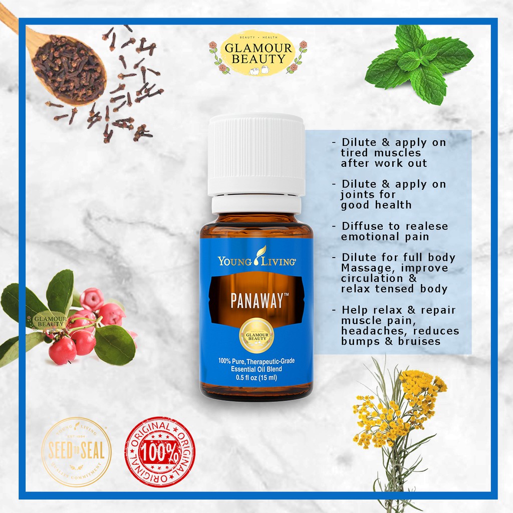 🤕 [Original Ready-Stock] - Panaway Young Living Essential Oil 5ml 🤕 ...