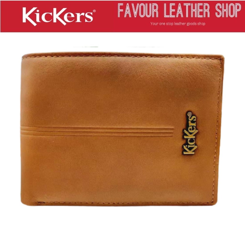 Kickers Genuine Leather Wallet With Zipper For Coin (1KDQH-T-51451 ...
