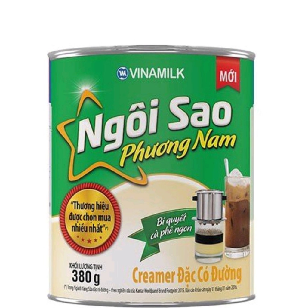 Vinamilk Southern Star condensed milk green tin can 380g | Shopee Malaysia