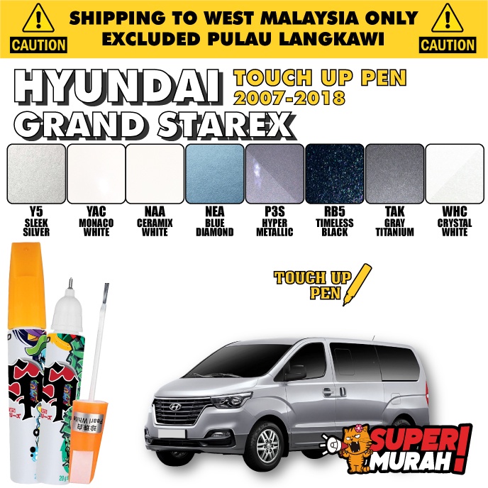 Touch Up Pen [ Hyundai Grand Starex ]Car Surface Paint Remover Tools ...