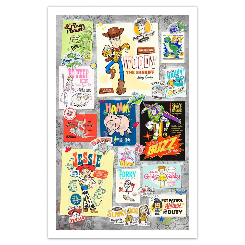 2D Toy Story 4 - Poster Wall (1000 Pcs) | Shopee Malaysia