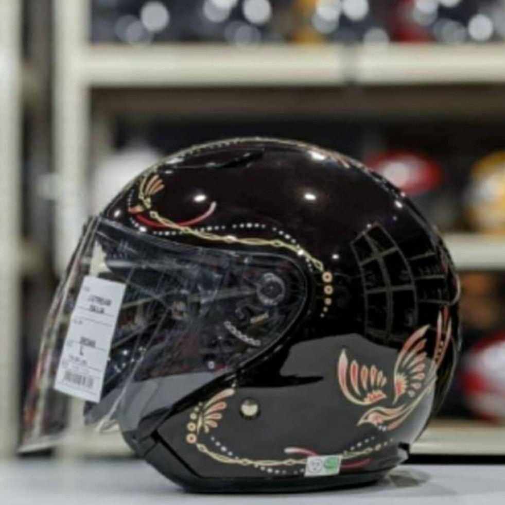 SHOEI J STREAM HELMET SALIA AMO 1TO1 PREMIUM | Shopee Malaysia