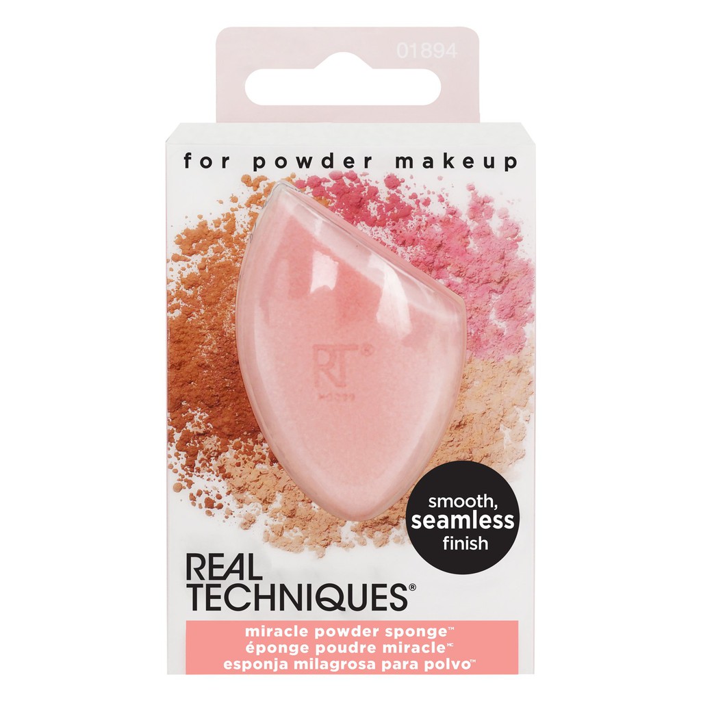 Real Techniques Miracle Powder Sponge | Shopee Malaysia