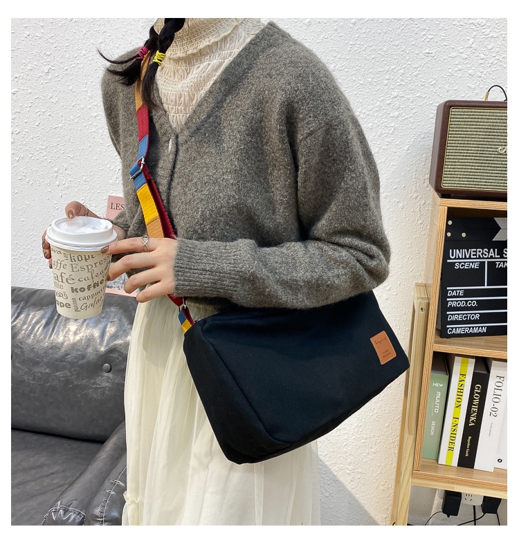 iFASHION 1108 Women Korea Fashion Casual Leisure Zip Shoulder Tote ...