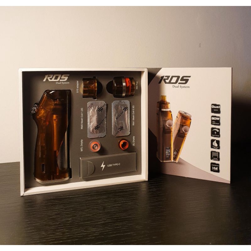 RDS Dual System Mod Pod Kit 80W Authentic Original( Battery not ...