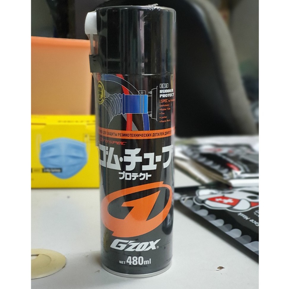 Soft99 / Soft 99 G'ZOX Rubber Protect | 480ml | Restore Gloss Plastic ...
