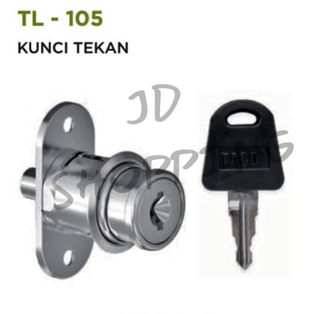 Taco PUSH LOCK DRAWER LOCK | Shopee Malaysia