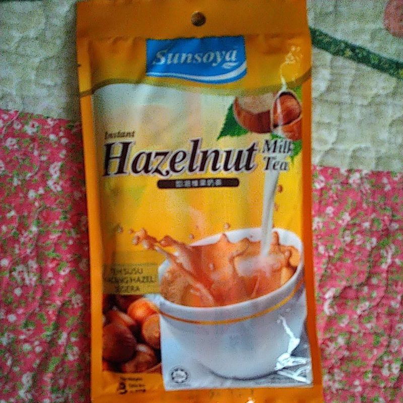 Instant Hazelnut Milk Tea Sunsoya | Shopee Malaysia
