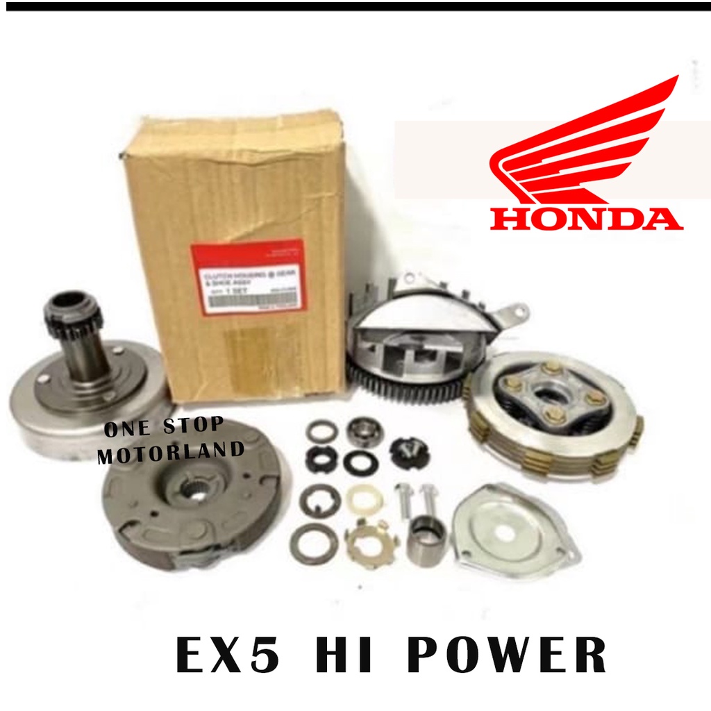 EX5 DREAM W100 AUTO CLUTCH HOUSING AND CLUTCH OUTER COMP SET | Shopee Malaysia