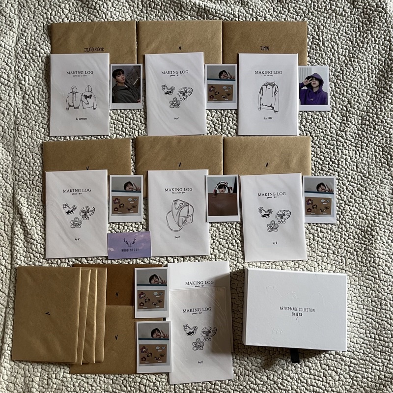 Artist made collection by BTS photo set (genuine) | Shopee Malaysia