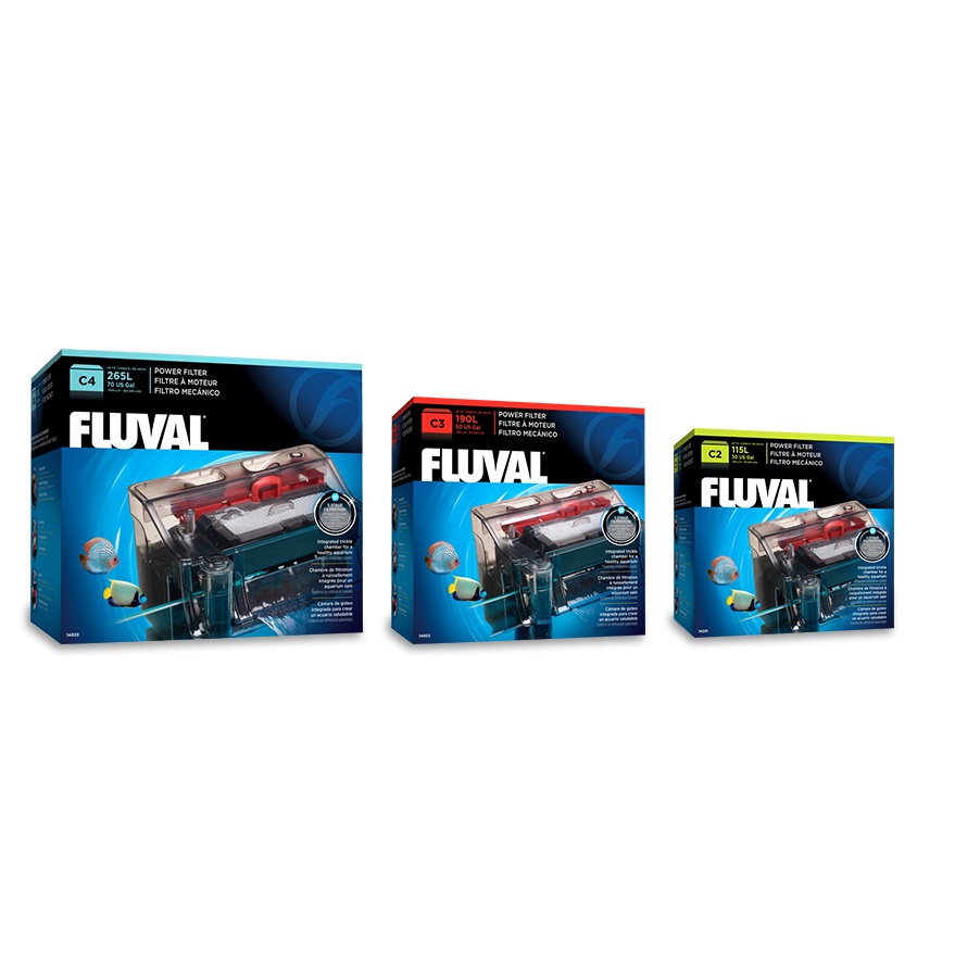 Fluval C Series Hang On Back Power Filter (C2, C3, C4) | Shopee Malaysia