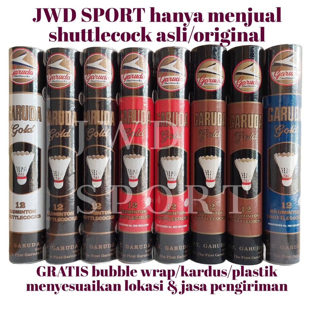 Original Garuda Shuttlecock | How Come Badminton | Badminton | Shopee ...