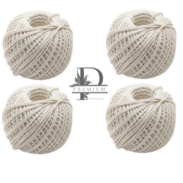 Astar Cotton Twine / Parcel String / Tali Ikat / Tali Putih | Shopee ...