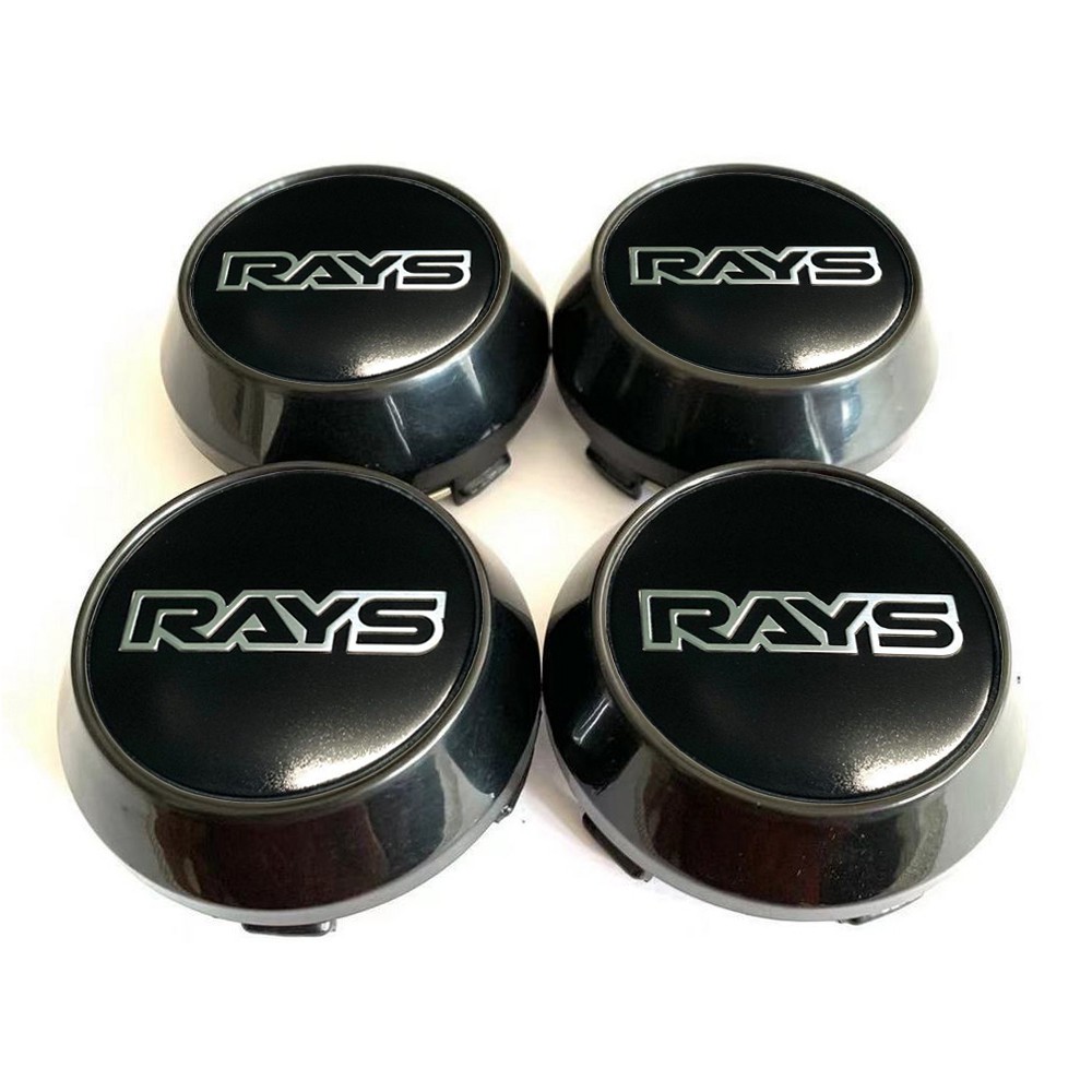 4pcs 60mm Car sport rim wheel cap VOLK RACING RAYS Volk Racing Rays ...