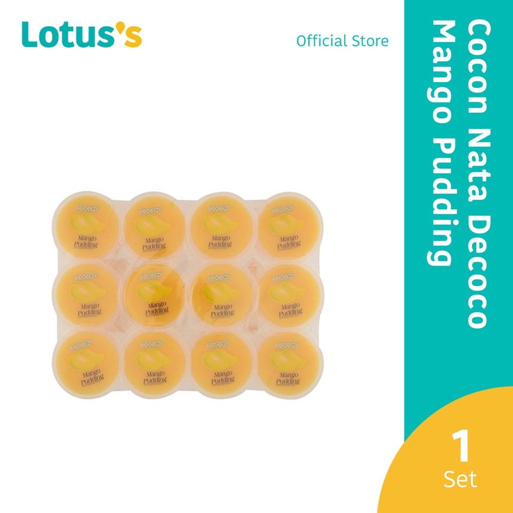 Cocon Nata Decoco Mango Pudding 12 x 80g | Shopee Malaysia
