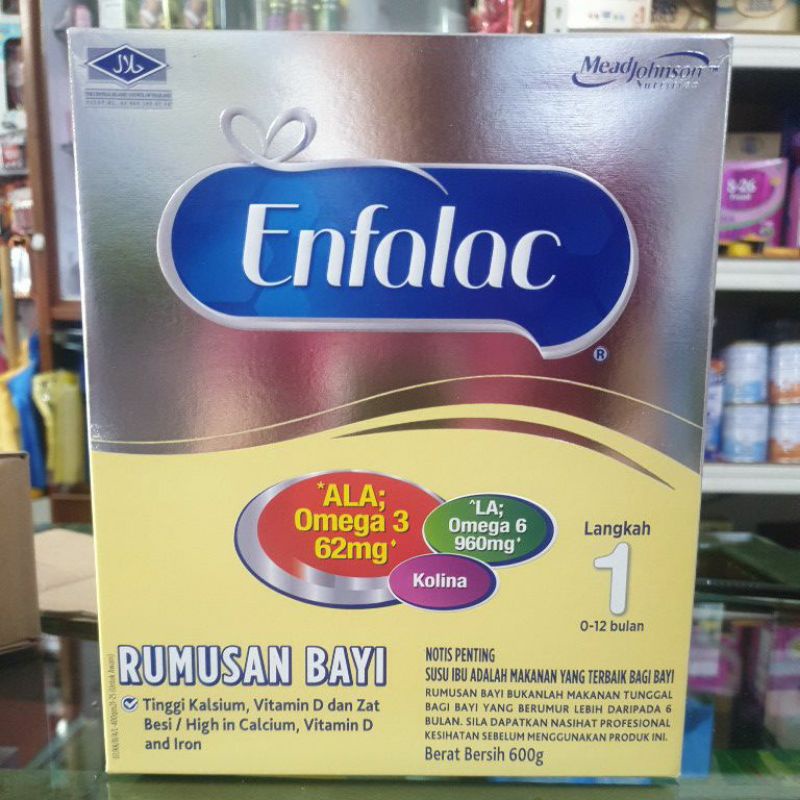 Enfalac Step 1 600gm Exp 01/2026 | Shopee Malaysia
