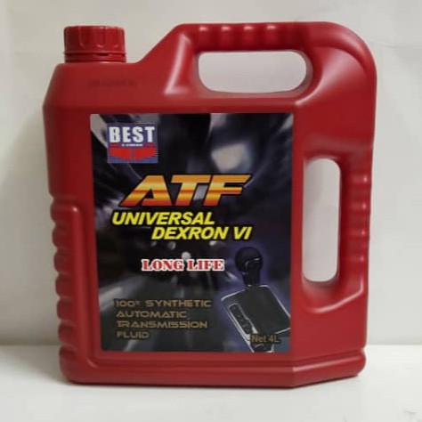 BEST ATF UNIVERSAL DEXRON VI Long Life 100% FULLY SYNTHETIC FLUID 4L ...