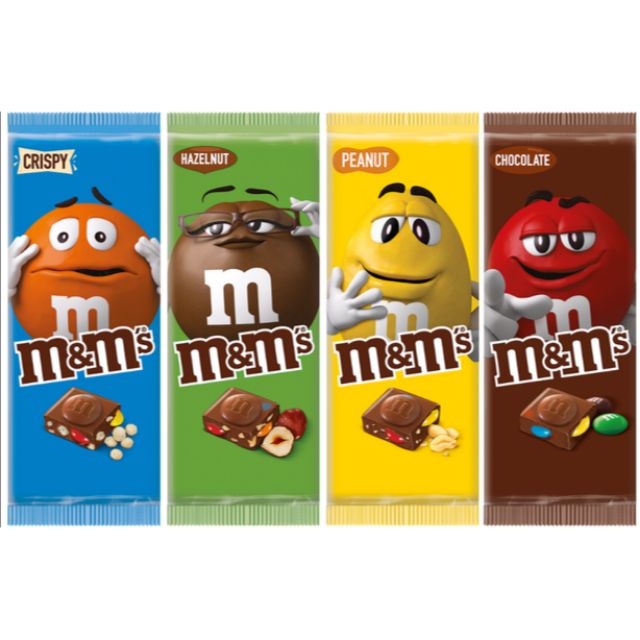 M&M Chocolate Bar 160g | Shopee Malaysia