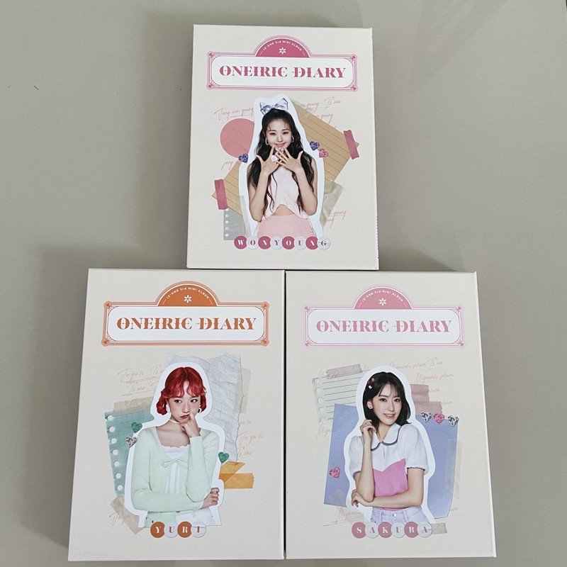 [KPOP] IZONE IZ*ONE ONEIRIC DIARY COVER | Shopee Malaysia