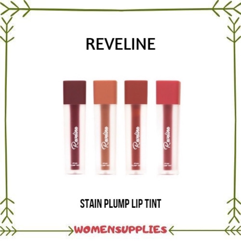 Reveline Stain Plump Tint Lip / Reveline Lip Tint Lip Tint Liptin ...
