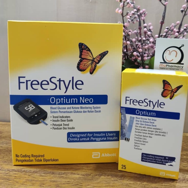 FreeStyle Optium Neo Starter Kit With 25's Test Strips/ Meter Only/ 25 ...