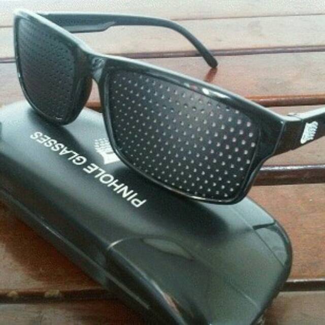 MATA Pinhole therapy glasses TP 01 minus cylindrical plus eyes | Shopee ...