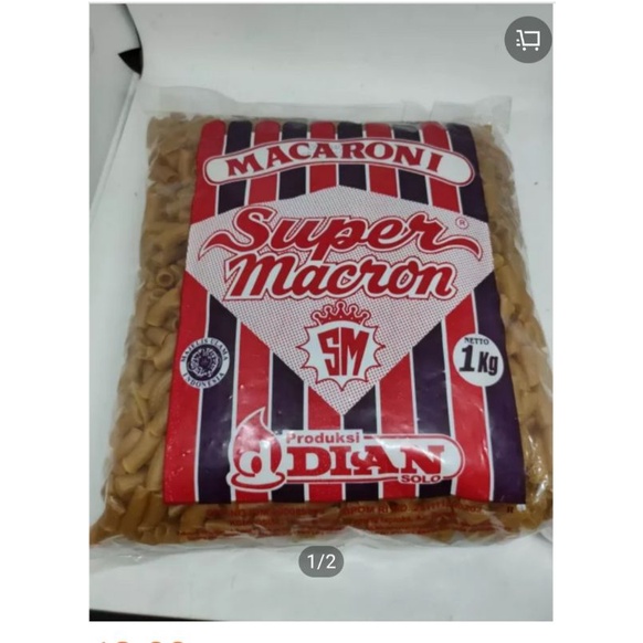 makaroni super makron 1kg | Shopee Malaysia