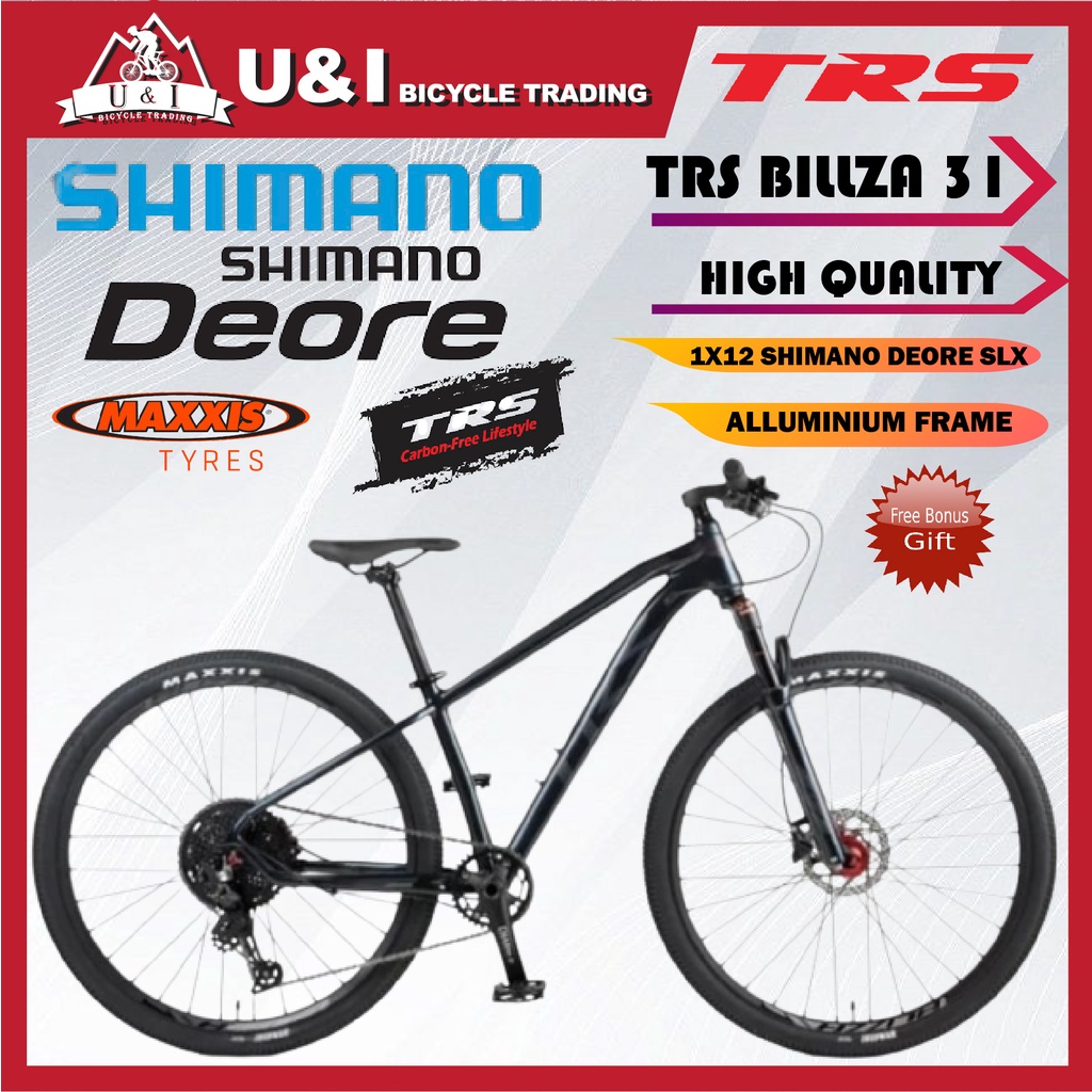 TRS BLIZZA 31 SHIMANO DEORE 12 SPEED 2919 29" MOUNTAIN BIcycle / TRS ...