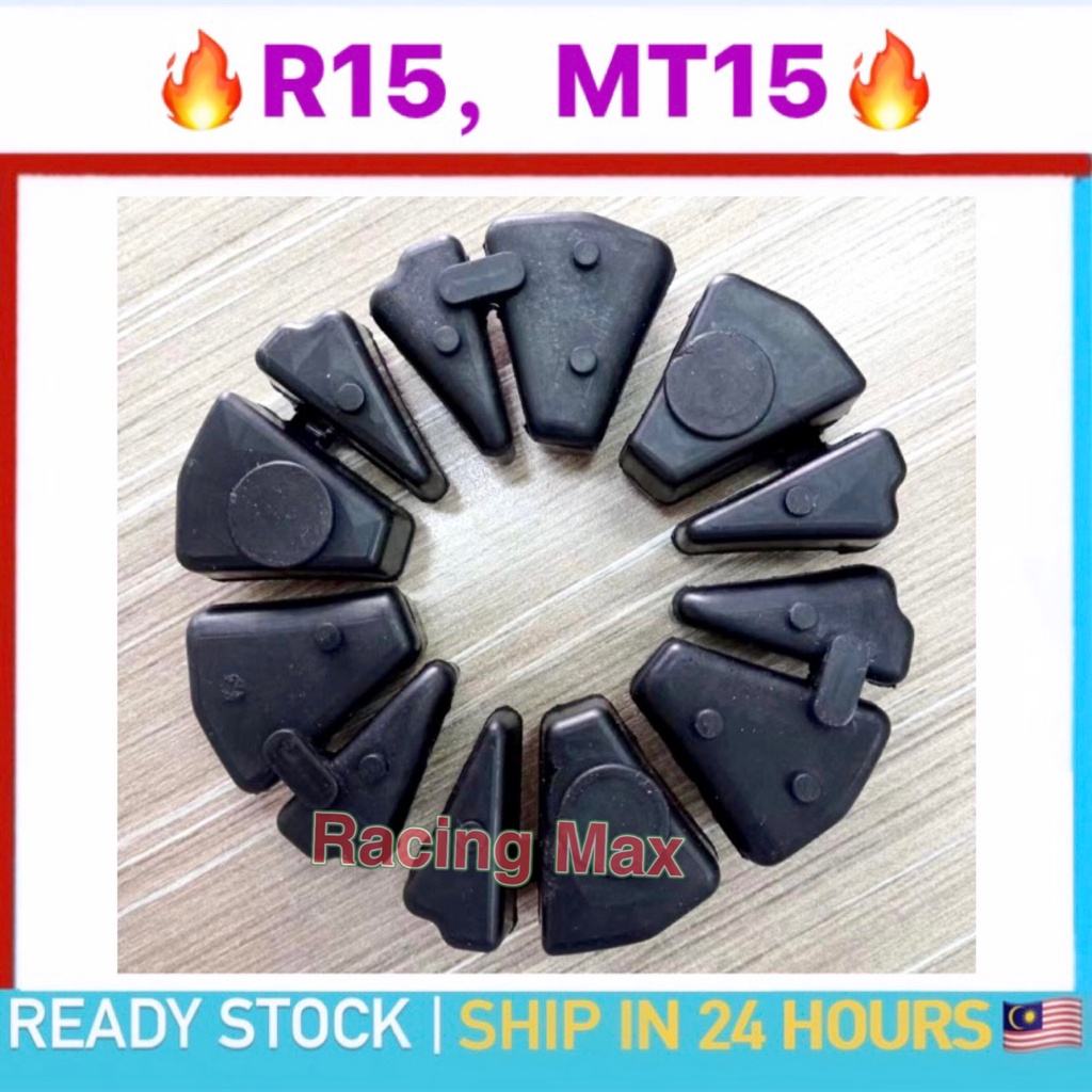YZF R15 / MT15 HUB DAMPER RUBBER YZFR15 MT 15 GETAH HUB RUBBER SET 6 ...