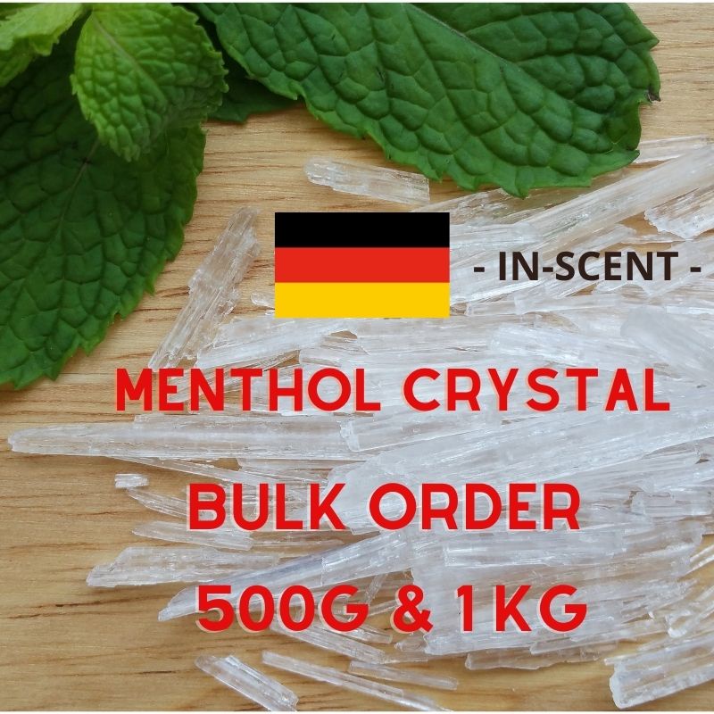 Menthol Crystal | Bulk Purchase | 500g & 1kg | [Imported From Germany ...