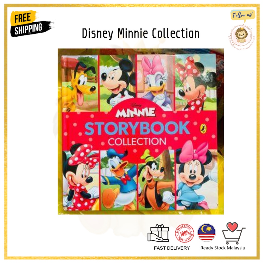 LionMeow Disney Minnie Storybook Collection Ready Stock English Book ...