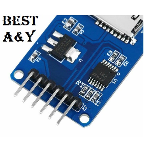 Micro SD Card Mini TF Card Reader Writer Arduino SPI Module Interface ...
