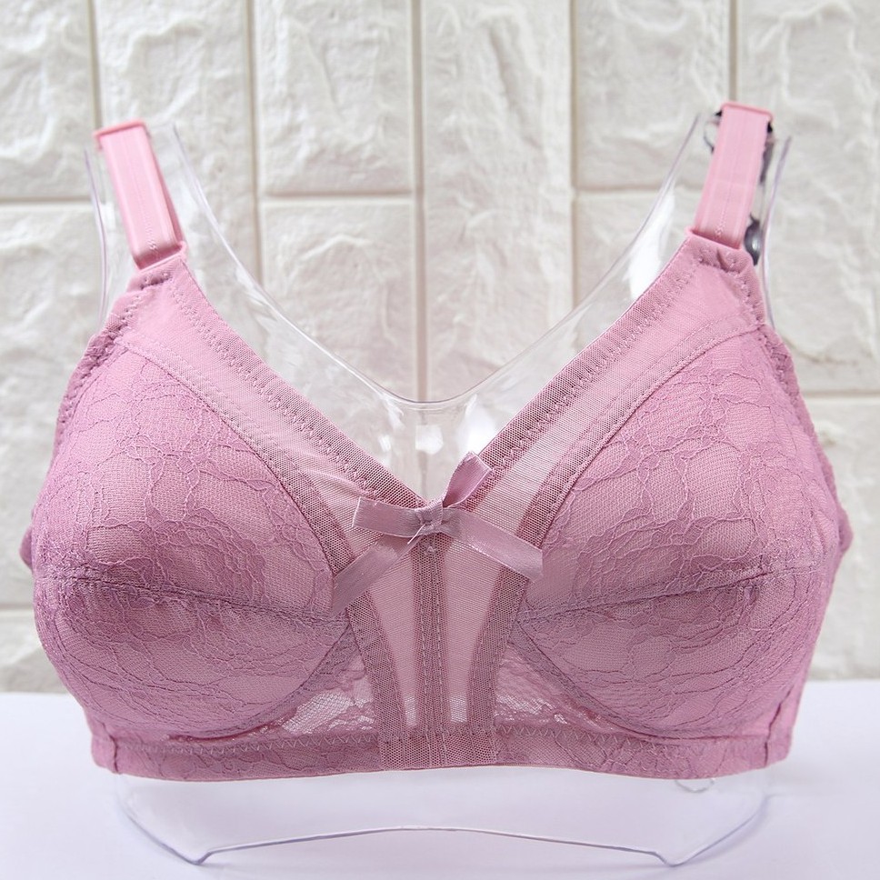 Full Cup Bra Women [Bra ANNAH] Plus Size Cup B/C Wireless Bra / Baju ...