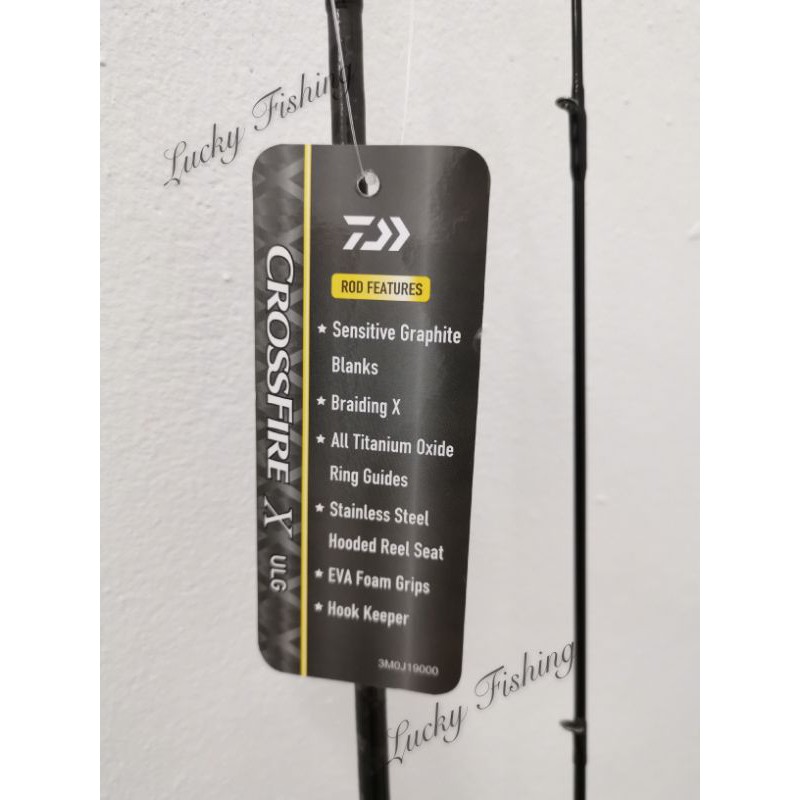 Daiwa 20' Crossfire-X ULG UL Rod | Shopee Malaysia