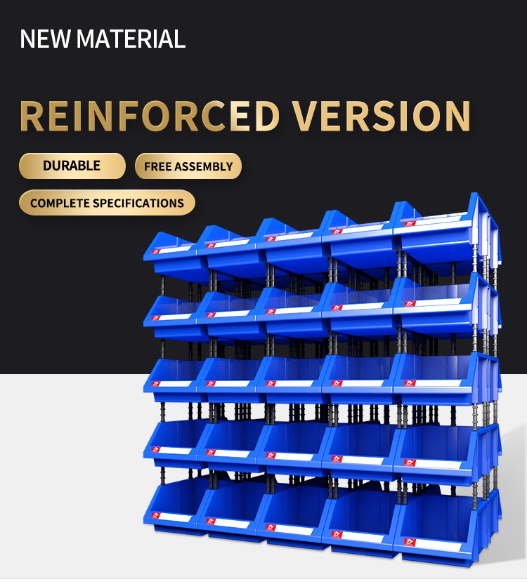 X Series | Plastic stackable parts bin for warehouse Shelf Screw ...