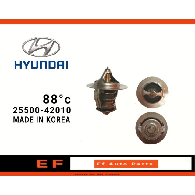 HYUNDAI GRAND STAREX 88°c THERMOSTAT KOREA 25510-42010 25510-4A750 2012 ...