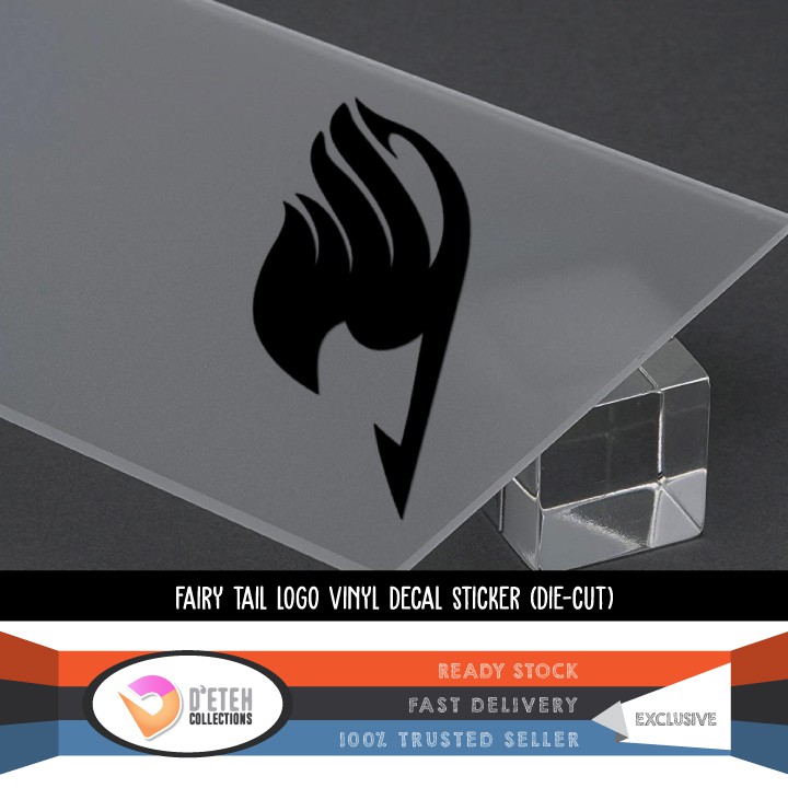 FAIRY TAIL Logo Vinyl Decal Sticker (Die-Cut) | Shopee Malaysia
