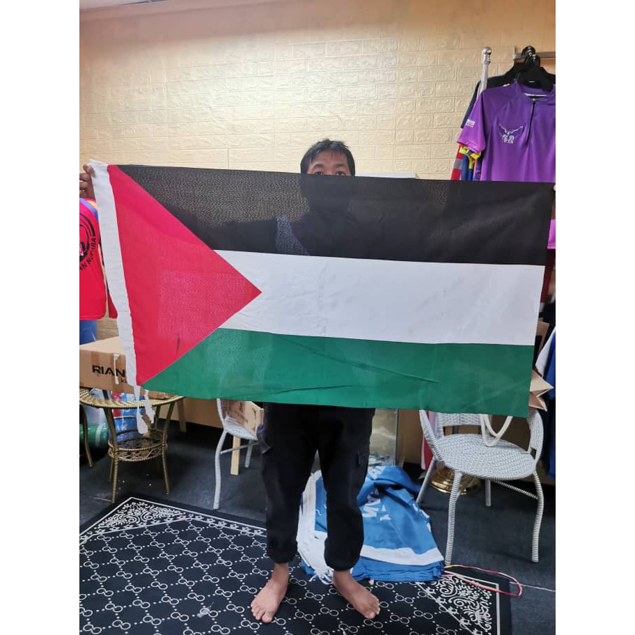 BENDERA PALESTIN @ Palestine National Flag [2.5ftx5ft] & [2ft X 3.5ft ...