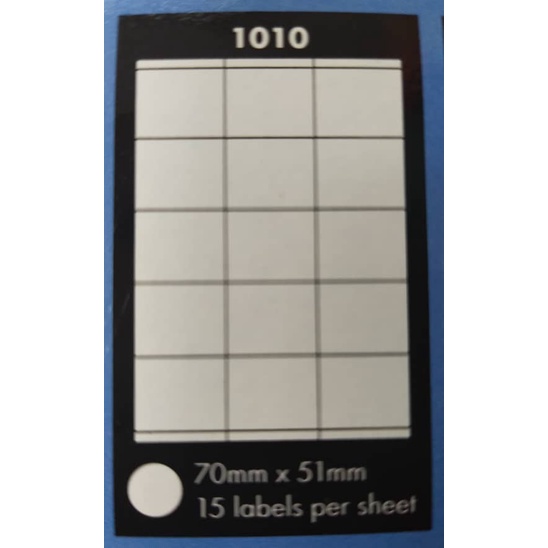 ARCO/UNICORN ADHESIVE PRINT LABELS A4 (100'S) | Shopee Malaysia