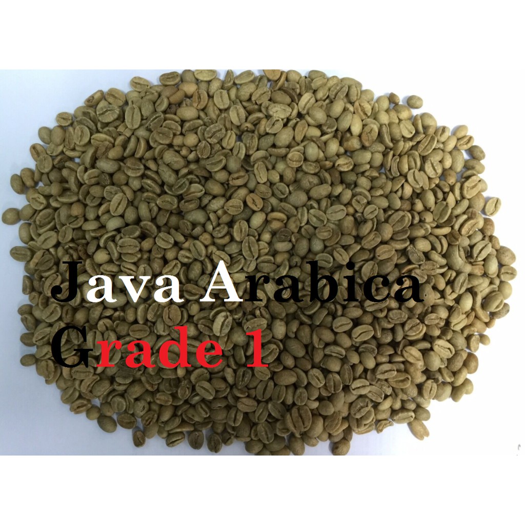 Unroasted Java Arabica Grade 1 Green Raw Coffee Beans ( 1kg ...
