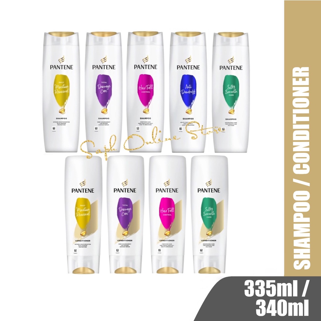 PANTENE Shampoo / Conditioner - 335ml / 340ml | Shopee Malaysia