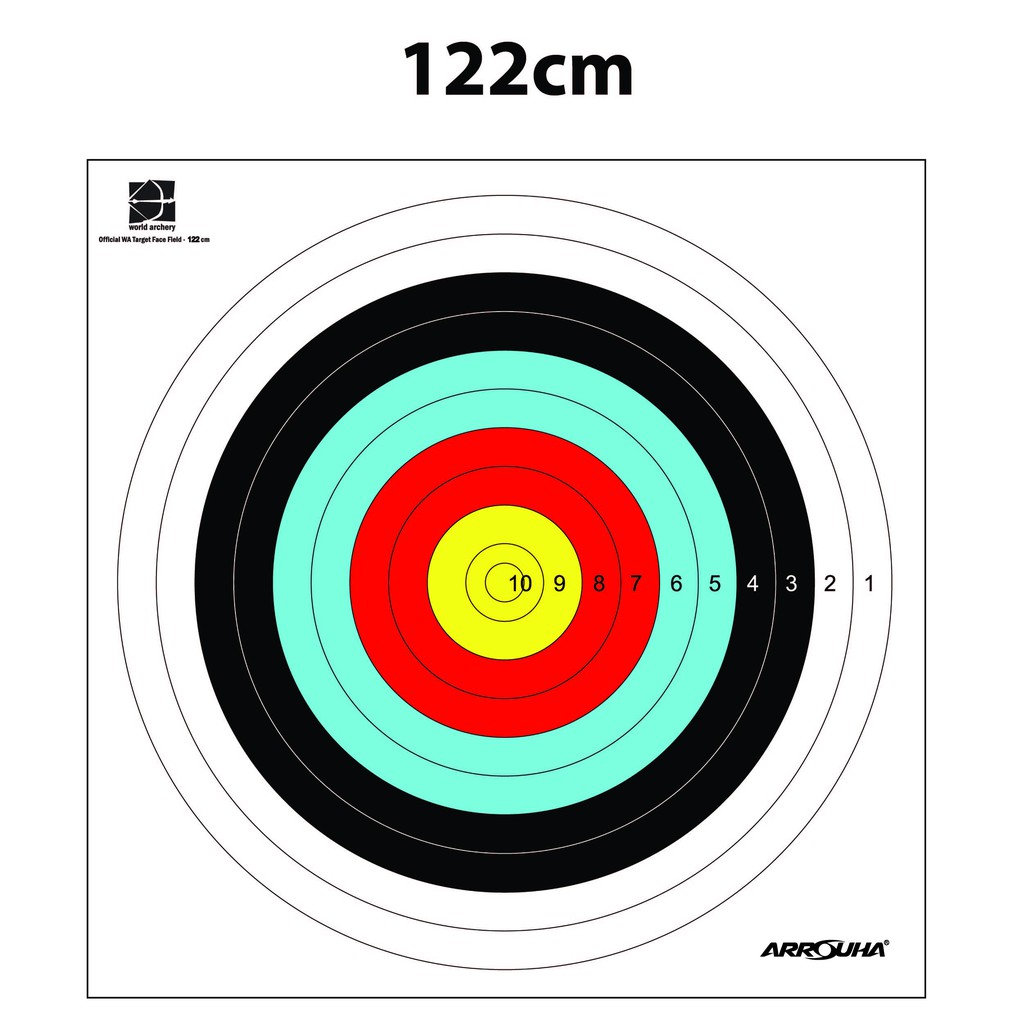 Archery Target Face Size Tarpaulin 50cm 60cm 80cm 122cm and Turkish ...