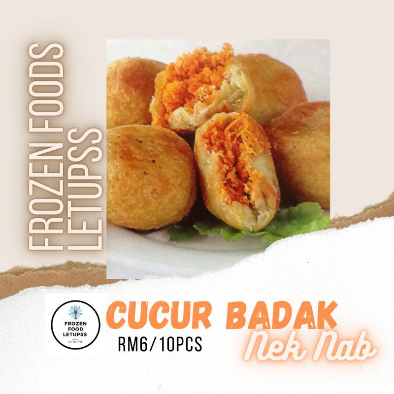 Frozen Foods LETUPSS - Karipap Pusing/Kentang, Bom, Donut, Kasturi ...