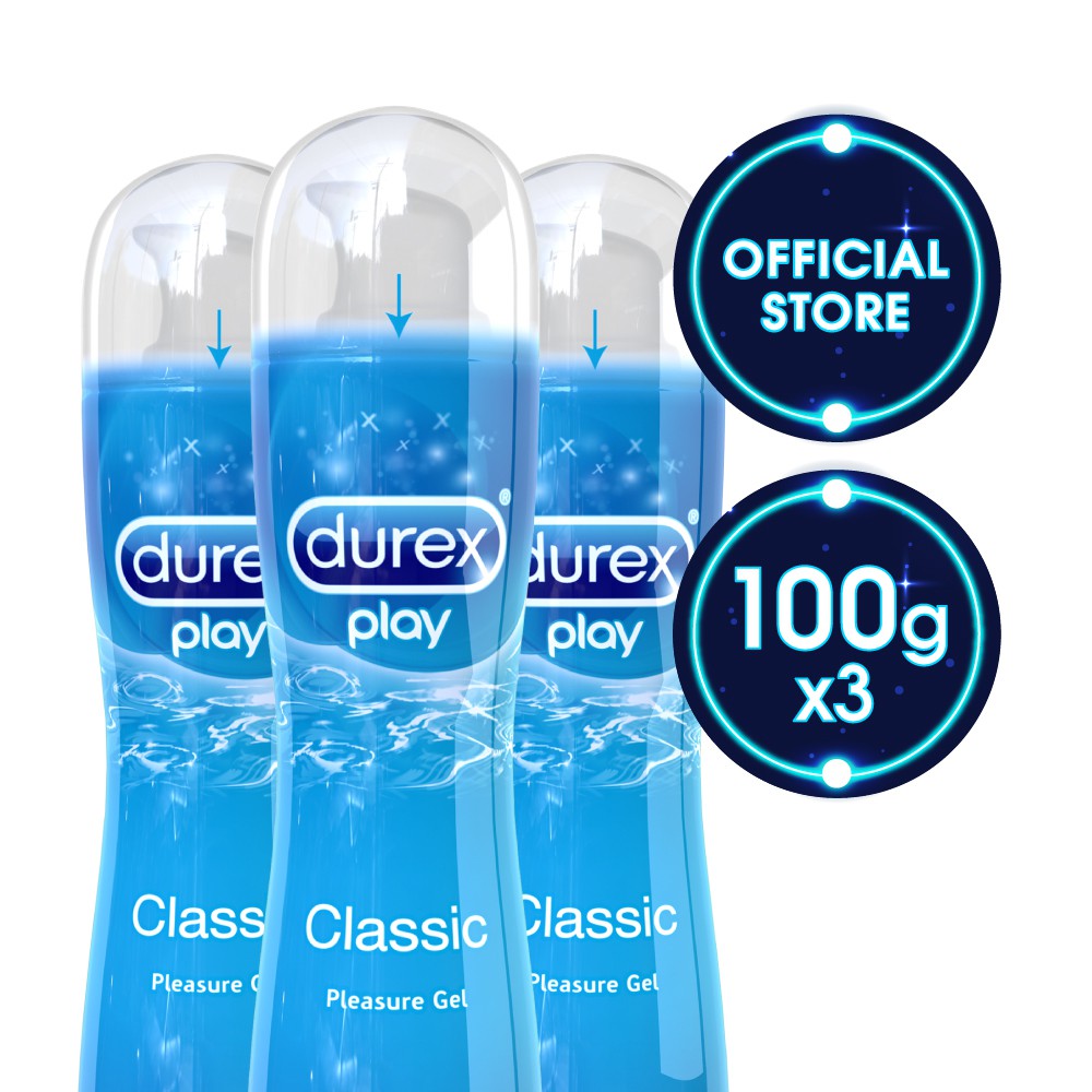 Durex Play - Classic (100ml x 3 Packs) | Shopee Malaysia